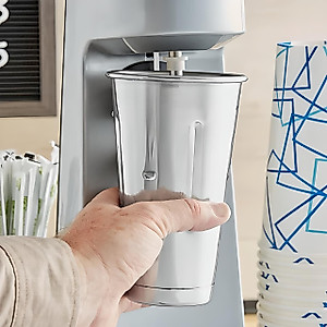 OCS Parts 7-Inch Stainless Steel Malt and Milkshake Mixing Cup | 30 Ounce Professional Milkshake Cups for Home and Commercial Use (4)