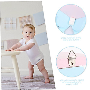 CORHAD 1pc Bow Tie Rack Office Decor Wall Shelf Bowknot Bedroom Shelf Floating Shelves Nursery Decor Office Shelving Kids Bookshelf Semi Wooden Small Bookshelf Child