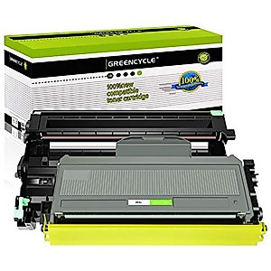 greencycle Drum Unit + Toner Cartridge Replacements Compatible for Brother DR-360 TN-360 MFC-7340/7345N/7440N/7840W HL-2140/2170W DCP-7030/7040 Printer