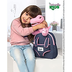 Pink Dinosaur Toys Girls, Dinosaur Toys for Kids 2-4, Gifts for 3 Year Old Girl Birthday Gift Ideas, Dinosaur Backpack Kids 3-5, Toddler Backpacks Girls 2-4, Toddler Girl Toys 3 Year Old Girls