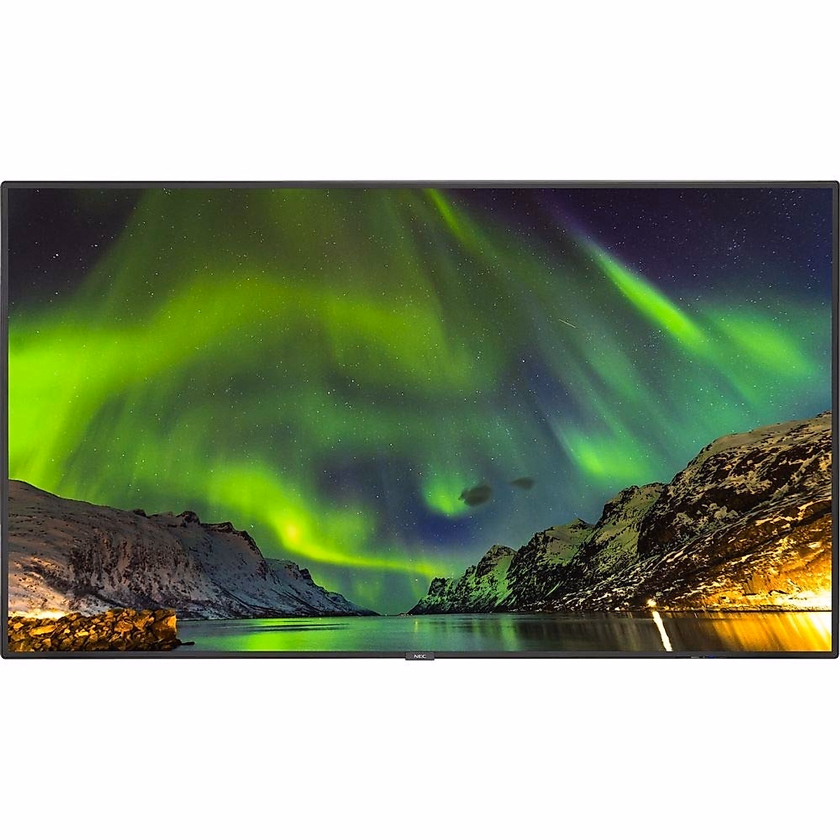 NEC 65" 4K UHD C651Q Commercial Display, Black (Renewed)