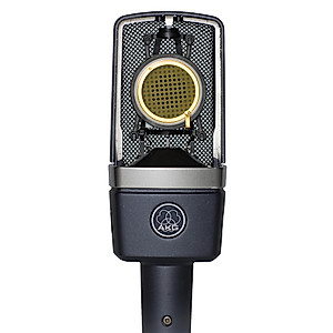 AKG Pro Audio C214 Professional Large-Diaphragm Condenser Microphone, Grey