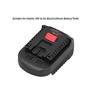 Battery Adapter MT18BS 18V Temperature Resistance Power to for Bosch Lithium Battery Tool