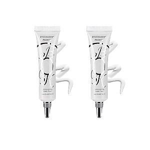 LOKFAR 2 Pack Matte Eyeshadow Primer for Oily Lids White Eyeshadow No Crease Eye Primer Makeup Eyeshadow Base Waterproof & Smudge-proof & Long Lasting Cream Liquid Eye-shadow for All Shadows (Set A)