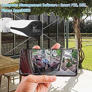 EmpireTech Smart 4MP 1/1.8" CMOS Ultra Low Light Starlight+ IR Bullet AI IP Camera 2.7mm-12mm Motorized Lens,Built-in Mic,IVS,AcuPick,Video MetaData,Face Detection,IP67,IK10,IPC-B54IR-ZE S3