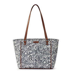 Sakroots Metro Tote Bag, Navy Spirit Desert