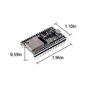 MELIFE 2 Pack ESP32-DevKitC core Board for ESP32 Development Board ESP32-32U