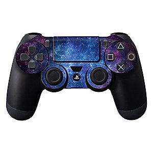 MightySkins Skin Compatible with Sony PS4 Controller - Nebula | Protective, Durable, and Unique Vinyl Decal wrap Cover | Easy to Apply, Remove, and Change Styles | Made in The USA