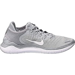 Nike Womens Free RN 2018 Running Shoes (8.5, White)