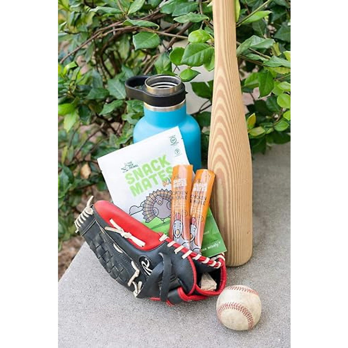 The New Primal Snack Mates Turkey Sticks, Gluten Free Healthy Snacks for Kids, Low Sugar High Protein Kids Snack for School, Mini Paleo Jerky Meat Stick, 7g Protein, 45 Calories, 10 Pack