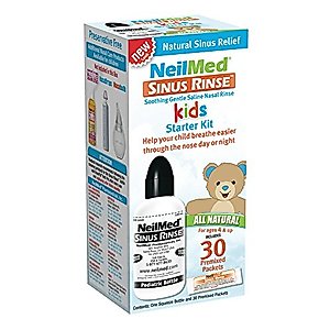 NeilMed Sinus Rinse Pediatric Starter Kit, 30 Count