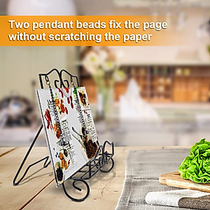 Recipe Book Holder Stand Cookbook Stand Book Holder Cookbook Holder Stand Recipe Book Holder Stand for Kitchen Book Stands for Display Recipe Holder Stand Book Holder Bible Stand