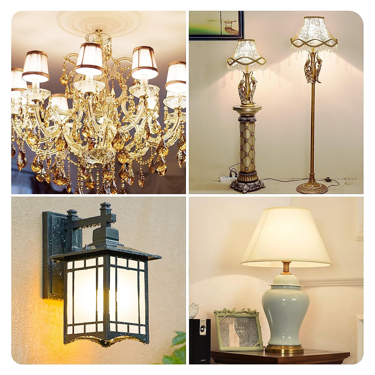 YGS-Tech Dimmable G9 LED Bulbs, 4W(35W Halogen Equivalent), 3000K Warm White, CRI80, G9 Base Bulb for Chandelier, Interior Decoration Lighting, Commodity Display Lighting, 6-Pack