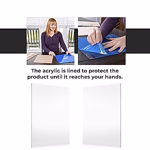 CountryArtHouse Frame-Grade Acrylic Replacement for 11x14 Picture Frame, Replacement Plexiglass for 11x14 Photo Frame, UV-Resistant Acrylic Cover Sheet