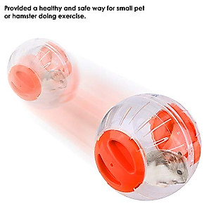 Felenny Hamster Exercise Ball Mini Fashion Plastic Running Toy Small Pet Jogging Training Activity Ball Toy for Hamster Gerbil