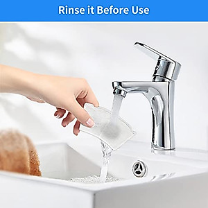 Kastty 6 Pack Replacement Filters for 195oz/6L Spiral Dog Water Fountains, Made of Coconut Shell Activated Carbon and PP Cotton, Food Grade Water Fountain Filters, with 6pcs Mesh Bag