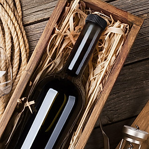 24 Pieces Cork Plugs Cork Stoppers Tasting Corks T-Shape Wine Corks with Plastic Top Wooden Wine Bottle Stopper Bottle Plugs Replacement Corks for Wine Beer Bottle, Glass Bottles (Black, Brown, Gold)