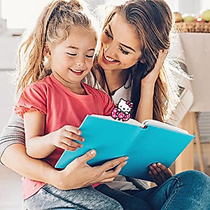 XBY 2 Pack Cat Bookmarks for Kids 3D Non-Slip Bookmark and Page Holder Unique Gift Idea Anime PVC Book Marker Reading Accessories 100th Day of School Gift,Girls,Book Lovers,Students