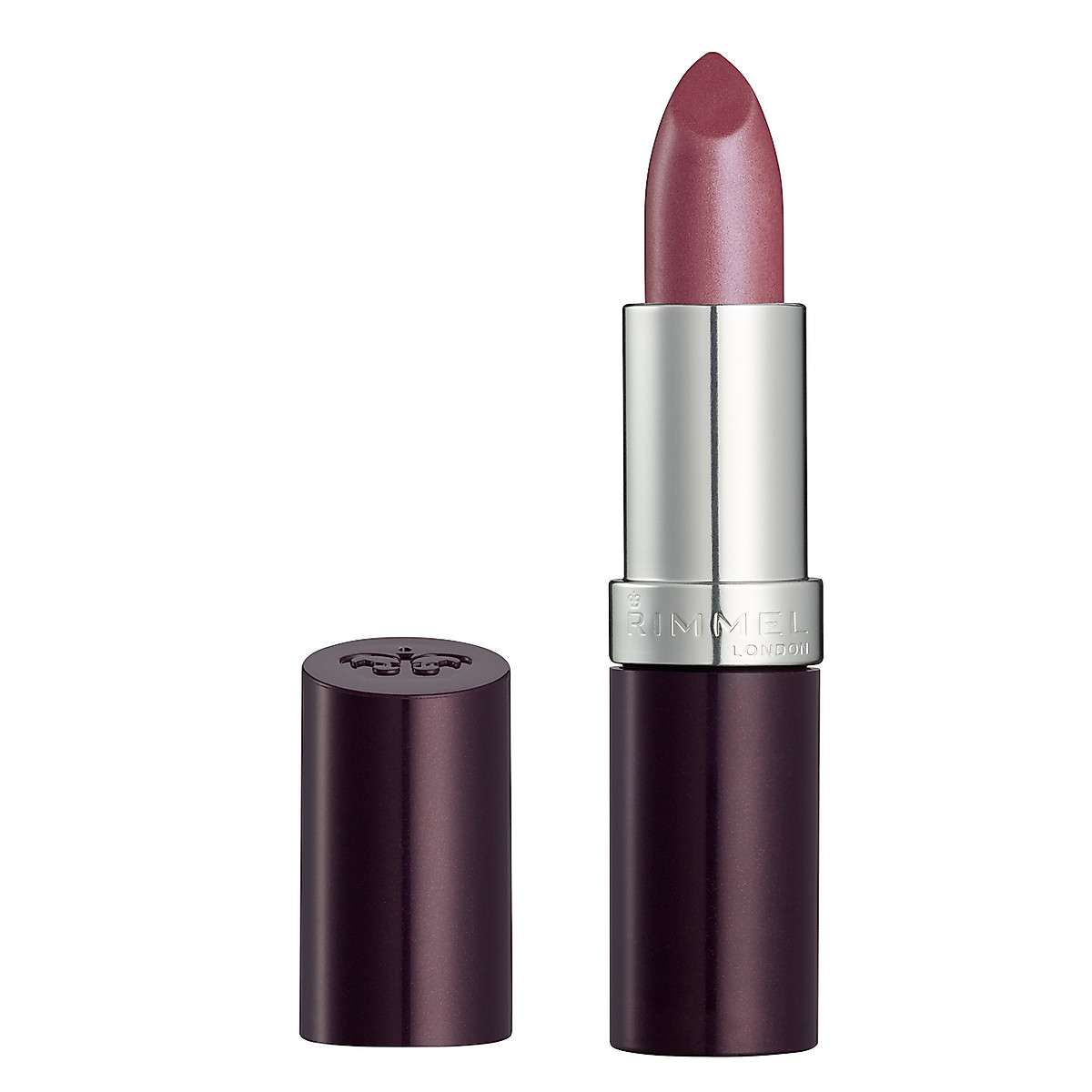 Rimmel Lasting Finish Lipstick - Up to 8 Hours of Intense Lip Color with Color Protect Technology and Exclusive Black Diamond Complex - 066 Heather Shimmer, .14oz