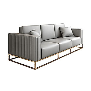 JFGJL Leisure Sofa Single Double Three Seat Lazy Sofa Hotel Bar Small Apartment Living Room Soft Armchair