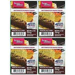 Better Homes and Gardens Butterscotch Maple Cream Wax Cubes - 4-Pack