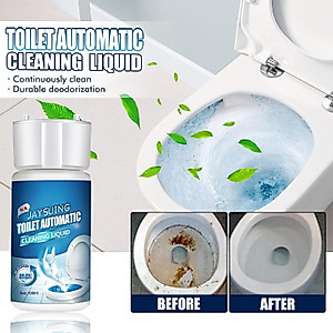 2 Pcs Splash Foam Toilet Cleaner,Splash Toilet Cleaner,Toilet Active Oxygen Agent,Multifunction Powerful Pipe Dredging Agent for Cleaning Toilet Drains