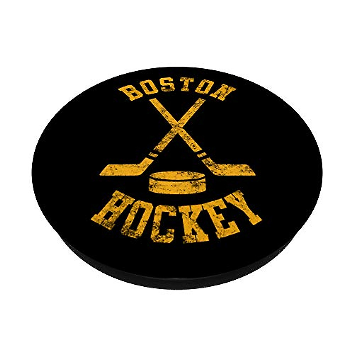 Vintage Boston Hockey PopSockets PopGrip: Swappable Grip for Phones & Tablets
