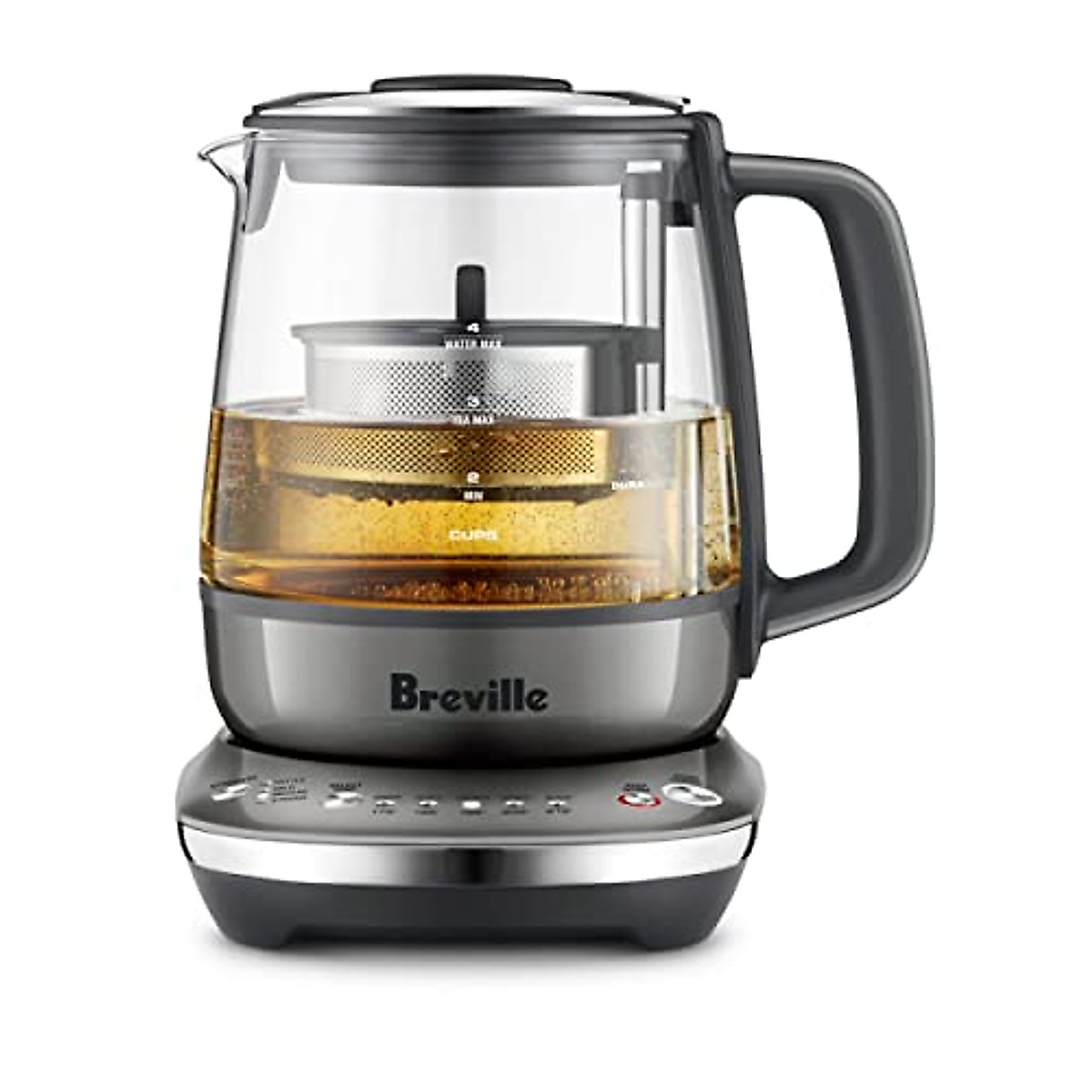 Breville BTM700SHY Tea Maker Compact, Smoked Hickory