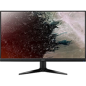 Acer Nitro QG241Y Pbmiipx 23.8" Full HD (1920 x 1080) VA Gaming Monitor with AMD FreeSync Premium Technology, Up to 165Hz, 1ms (VRB), HDR10, (1 Display Port 1.2, 1 x HDMI 2.0 & 1.4)