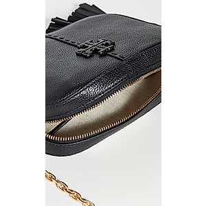Tory Burch Women's Mcgraw Camera Bag, Black, One Size