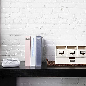 Brother P-Touch PTD220 Home/Office Everyday Label Maker | Prints TZe Label Tapes up to ~1/2 inch, White