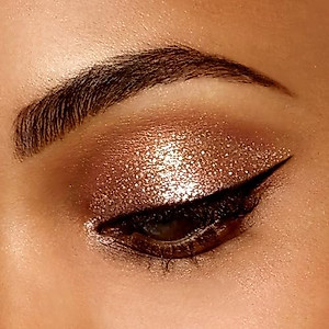 Stila Magnificent Metals Glitter and Glow Liquid Eye Shadow | Long Lasting Sparkle, Quick-Drying Eye Makeup | Lightweight Water Base | Bronzed Bell