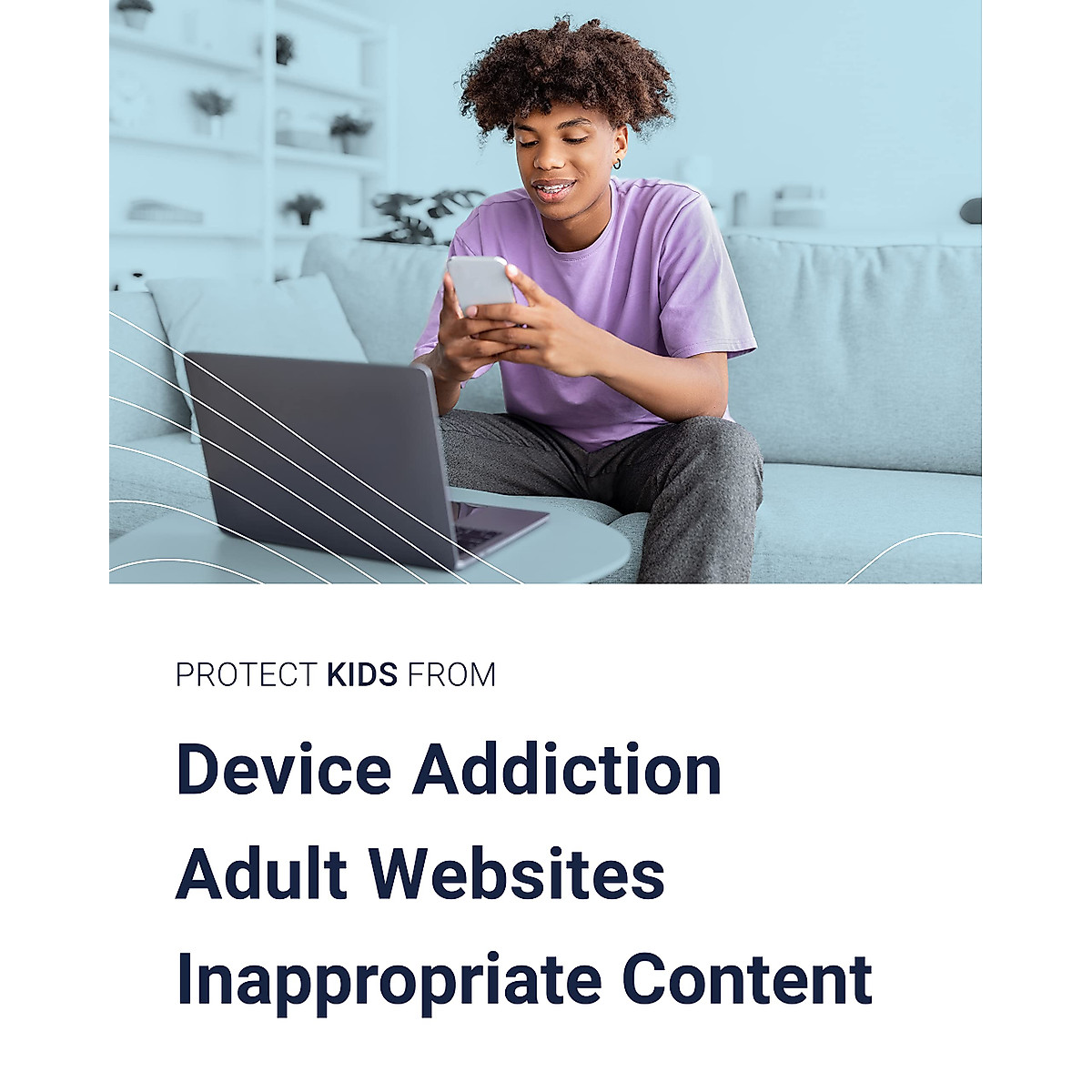 Gryphon Guardian Mesh WiFi Router and Parental Control System with Content Filters and Advanced Cyber Security