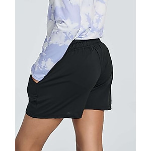 Real Essentials 4 Pack: Girls Active Athletic Performance Dry Fit Short Running Sports Shorts Soccer Tennis Summer Basketball Lounge Casual Sleep Bottoms Gym Workout Kids Dolphin - ST 2,M (10-12)