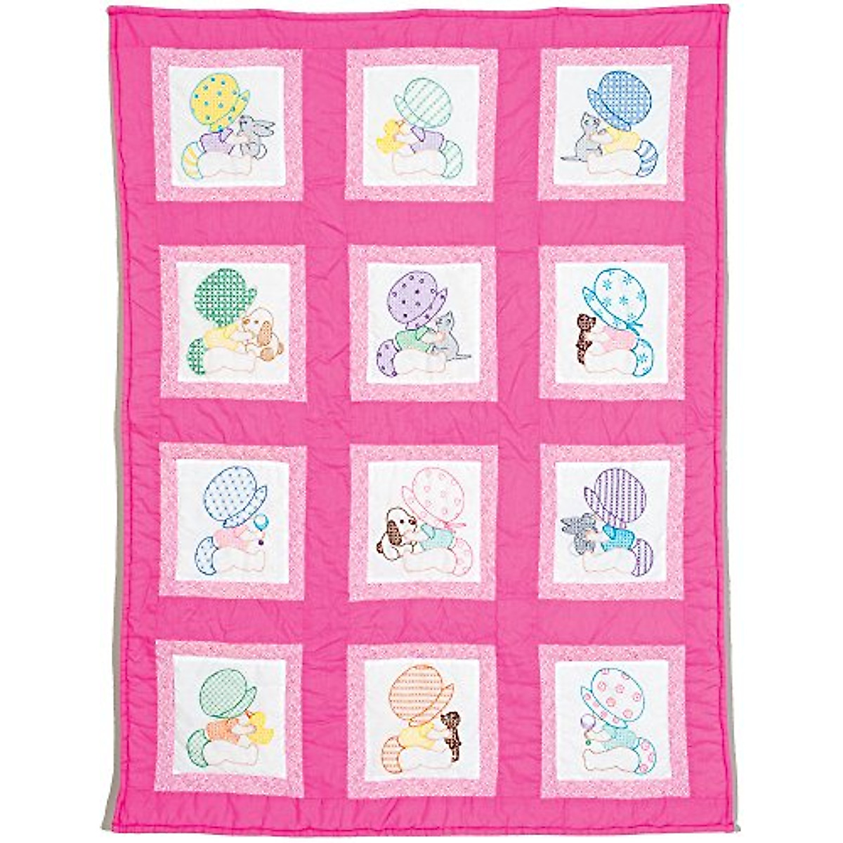 Sunbonnet Babies Nursery Quilt Blocks