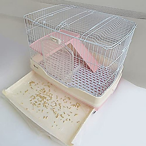 50 Pieces Disposable Cage Liners Disposable Rabbit Cage Liners Guinea Pig Cage Liner Bag Plastic Cage Liners Rabbit Litter Box Bag Small Animals Bedding Litter Pan Bag(95x70cm, Transparent)