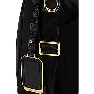 TUMI Voyageur Adelaide Hobo Crossbody - Black/Gold