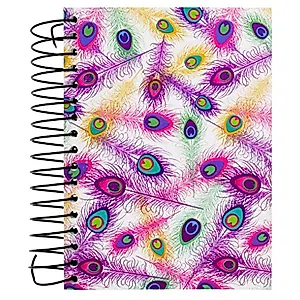 Emraw Design Your Life Style Cover Fat Book with 200 Sheets of Ruled White Paper - Set Includes 4 Different Types of Design Your Life Style Cover Covers (4 Pack)