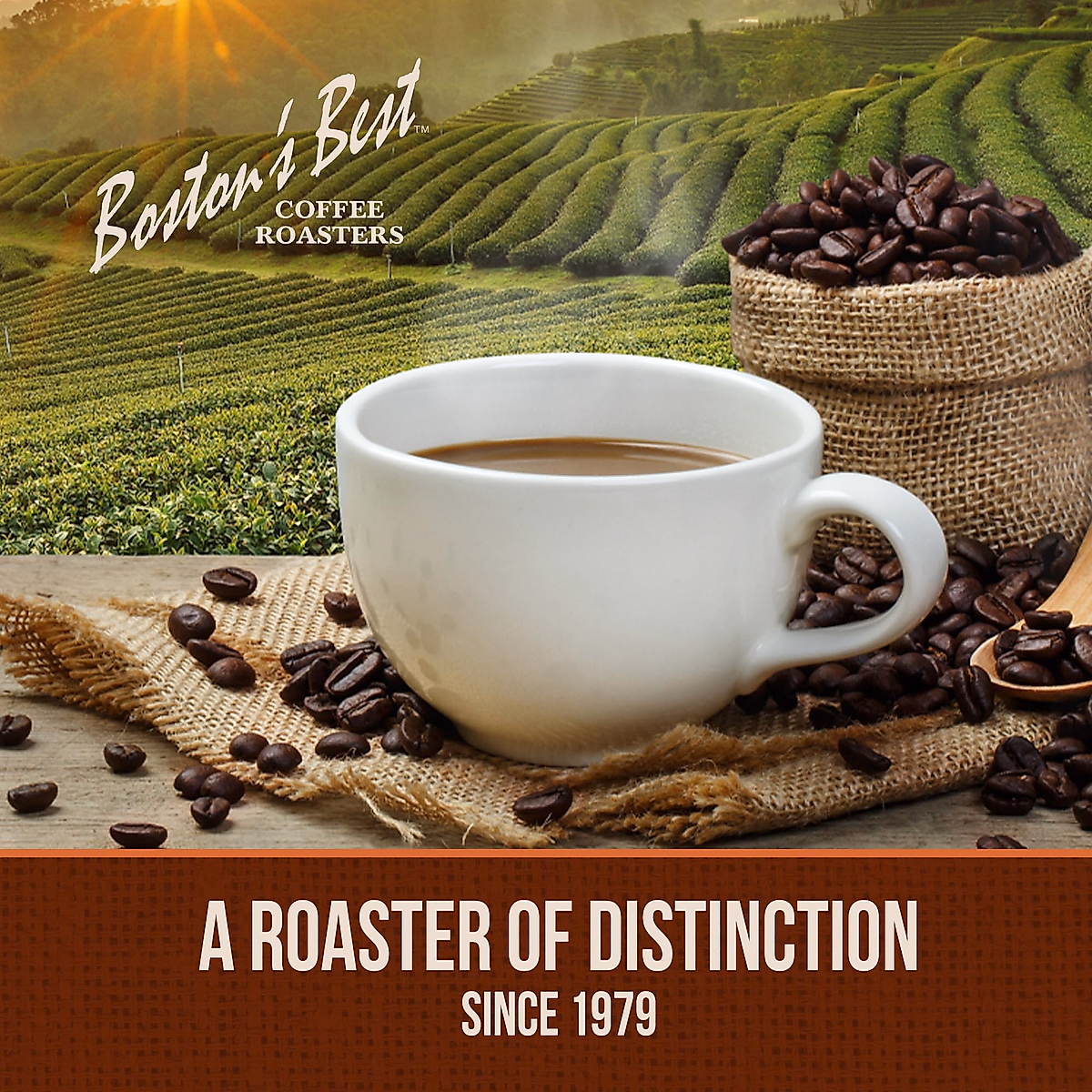 Boston’s Best Gourmet Coffee – Aloha Coconut Flavored Coffee – Medium Roast – Single Serve Coffee Pods, Compatible with Keurig Brewers – 42 Pods