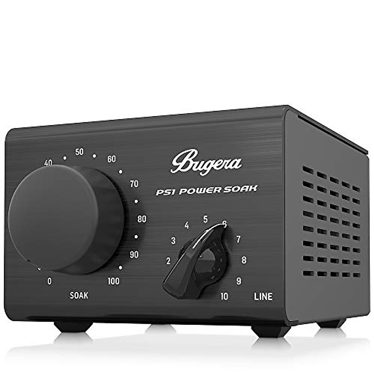 Bugera POWER SOAK PS1 Passive 100 Watt Power Attenuator for Guitar and Bass Amplifiers with Emulated Mic Output
