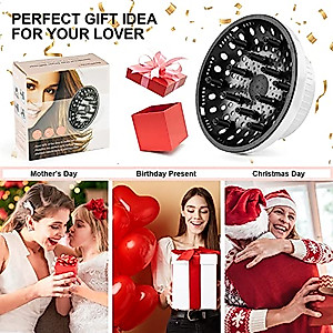 BestTrendy Diffuser Hair Dryer Attachment - Universal Hair Dryer Diffuser Adaptable for Blow Dryers with 1.4 Inch to 2.4 Inch Diameter Nozzle for Curly Hair, Professional Salon Tool Gifts for Women