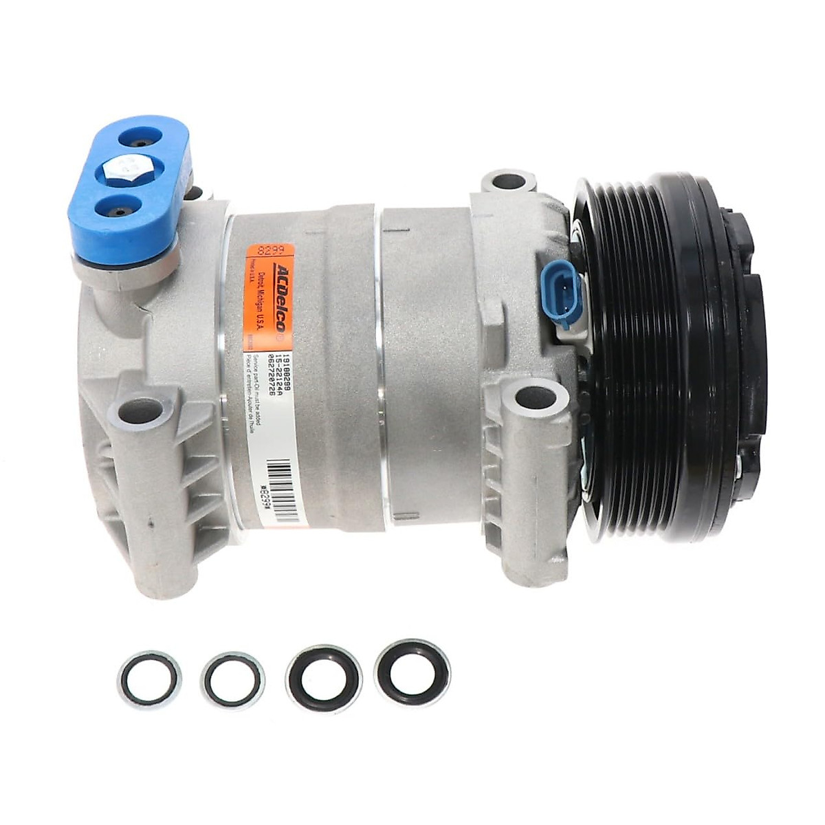 ACDelco Gold 15-22124A Air Conditioning Compressor, Black