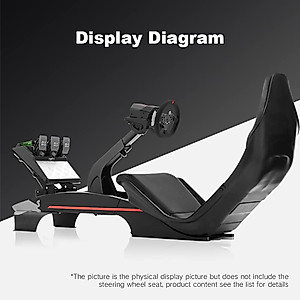 PXN V10 Force Feedback Steering Wheel Detachable Racing Wheel 270/900 Degree Race Steering Wheel with 3-Pedals and Shifter Bundle for PC, Xbox One, Xbox Series X/S, PS4