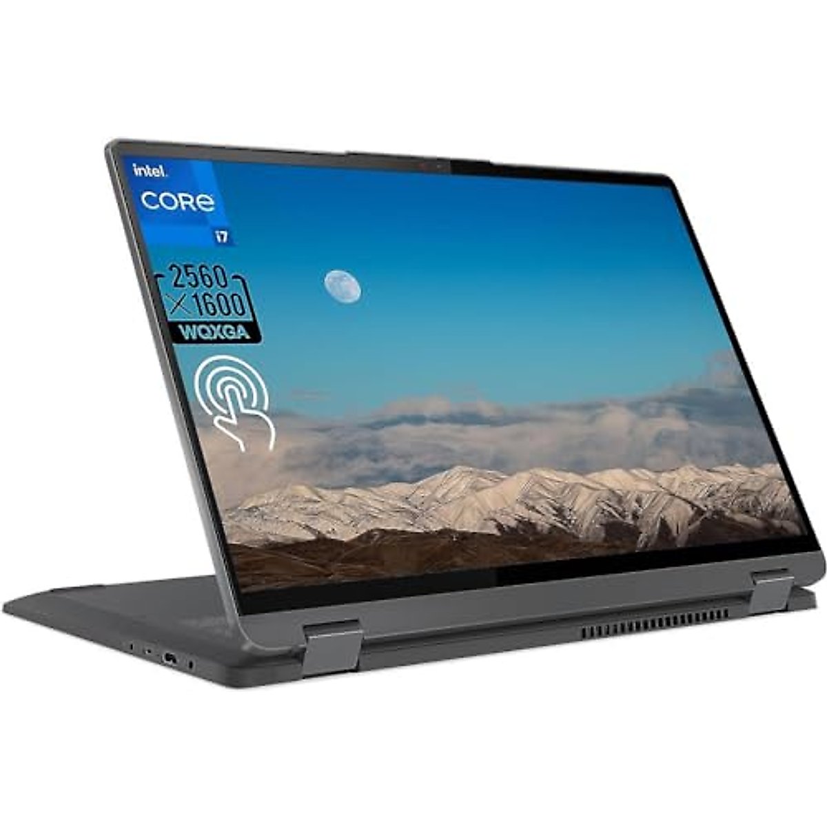 Lenovo 2023 Newest IdeaPad Flex 5 2-in-1 Laptop, 16" 2.5K Touchscreen, Intel Core i7-1255U (10 cores), 16GB RAM, 512GB SSD SSD, Intel Iris Xe Graphics, Wi-Fi 6, Backlit Keyboard, Windows 11 Home