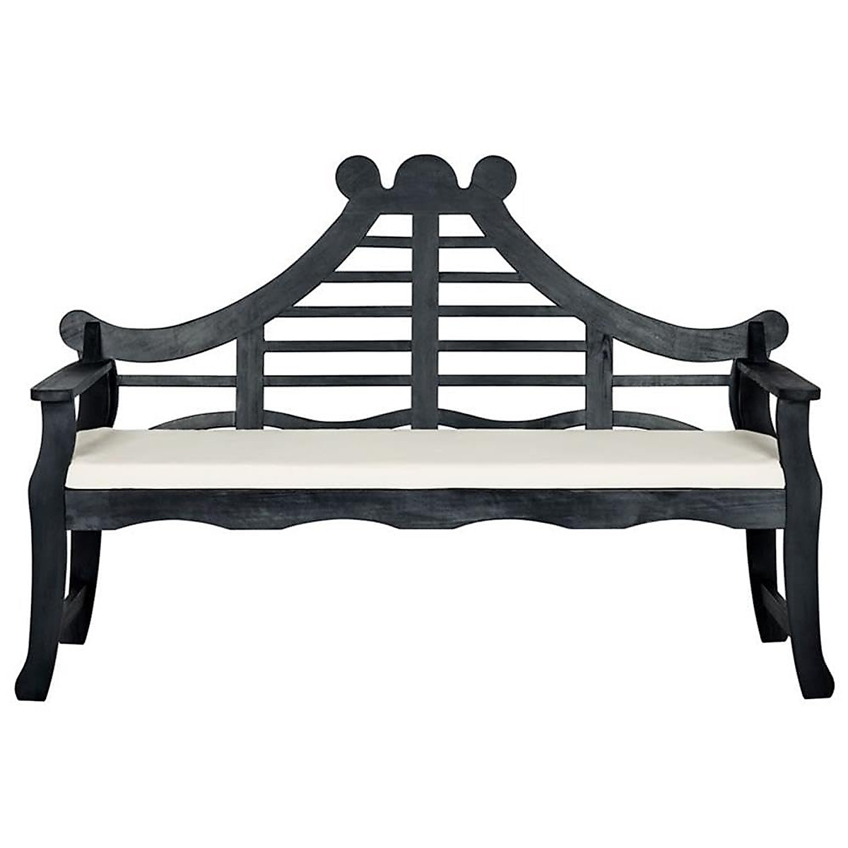 SAFAVIEH PAT6741A Outdoor Collection Azusa Bench