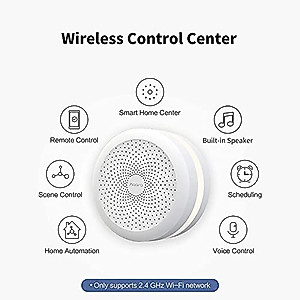 Aqara Smart Hub M1S Plus Aqara Temperature and Humidity Sensor, Door and Window Sensor and Water Leak Sensor, Zigbee Connection, For Remote Monitoring and Smart Home Automation