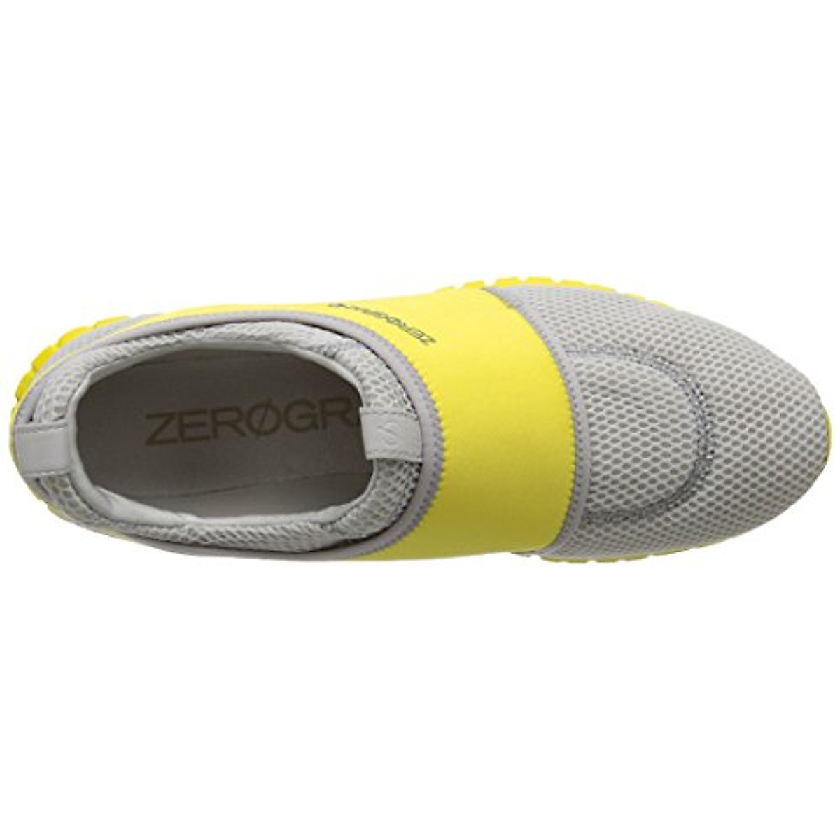 Cole Haan Women's Zerogrand Slip-On Fashion Sneaker, Silver Mesh/Vapor Grey/Sunray, 10.5 B US