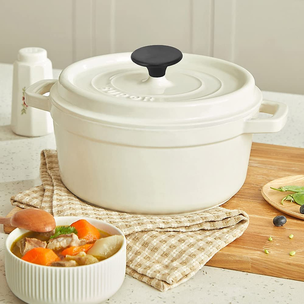 Dutch Oven Knob Compatible with Le Creuset Knob Replacement Pan, Pots Lid Handle Replacement Knob for Lodge, Aldi and Other Enameled Cast Iron Dutch Oven(1 Pack)