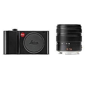 Leica TL2 Mirrorless Camera - Silver - with Vario-Elmar-TL 18-56 mm f/3.5-5.6 ASPH Lens