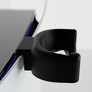 3D Cabin Product Compatible with PS5 Media Remote Controller Console Bracket Holder for PlayStation 5 White